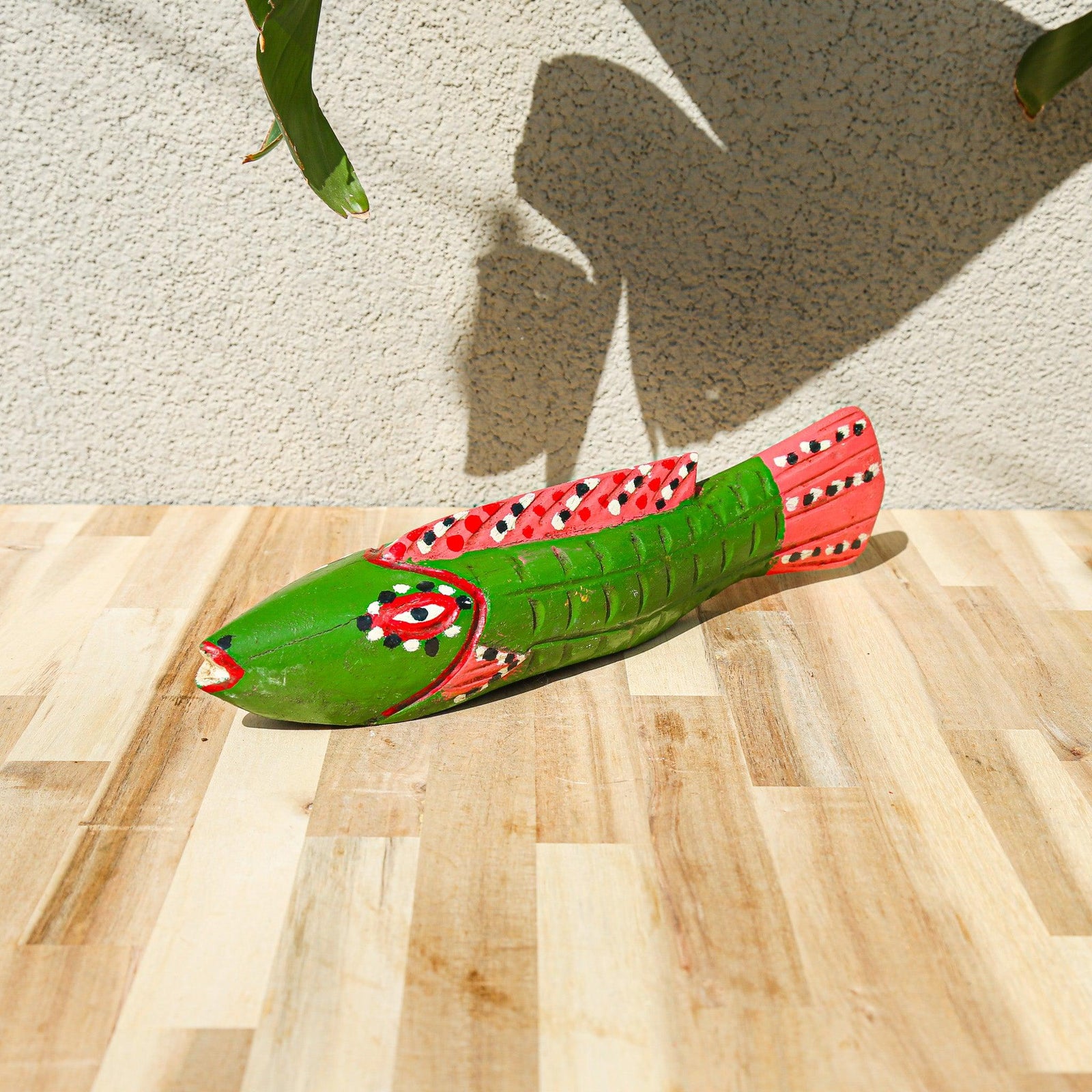 Handcrafted Bozo Fish Puppet Collection | Unique Cultural Home Decor