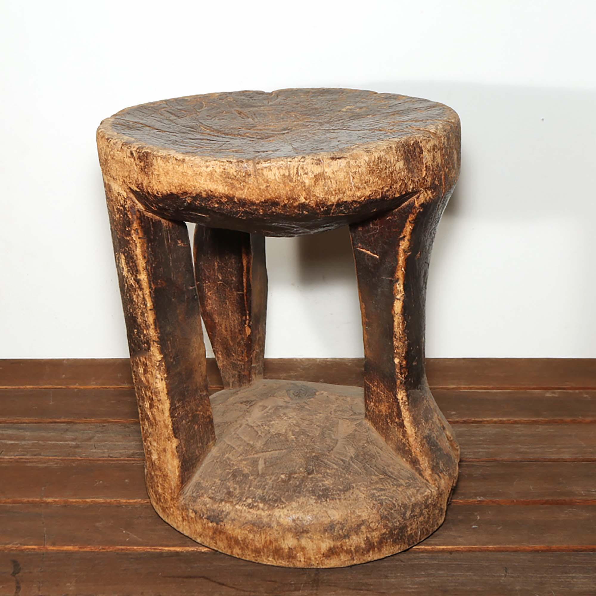 Antique Tonga Stool, Zimbabwe