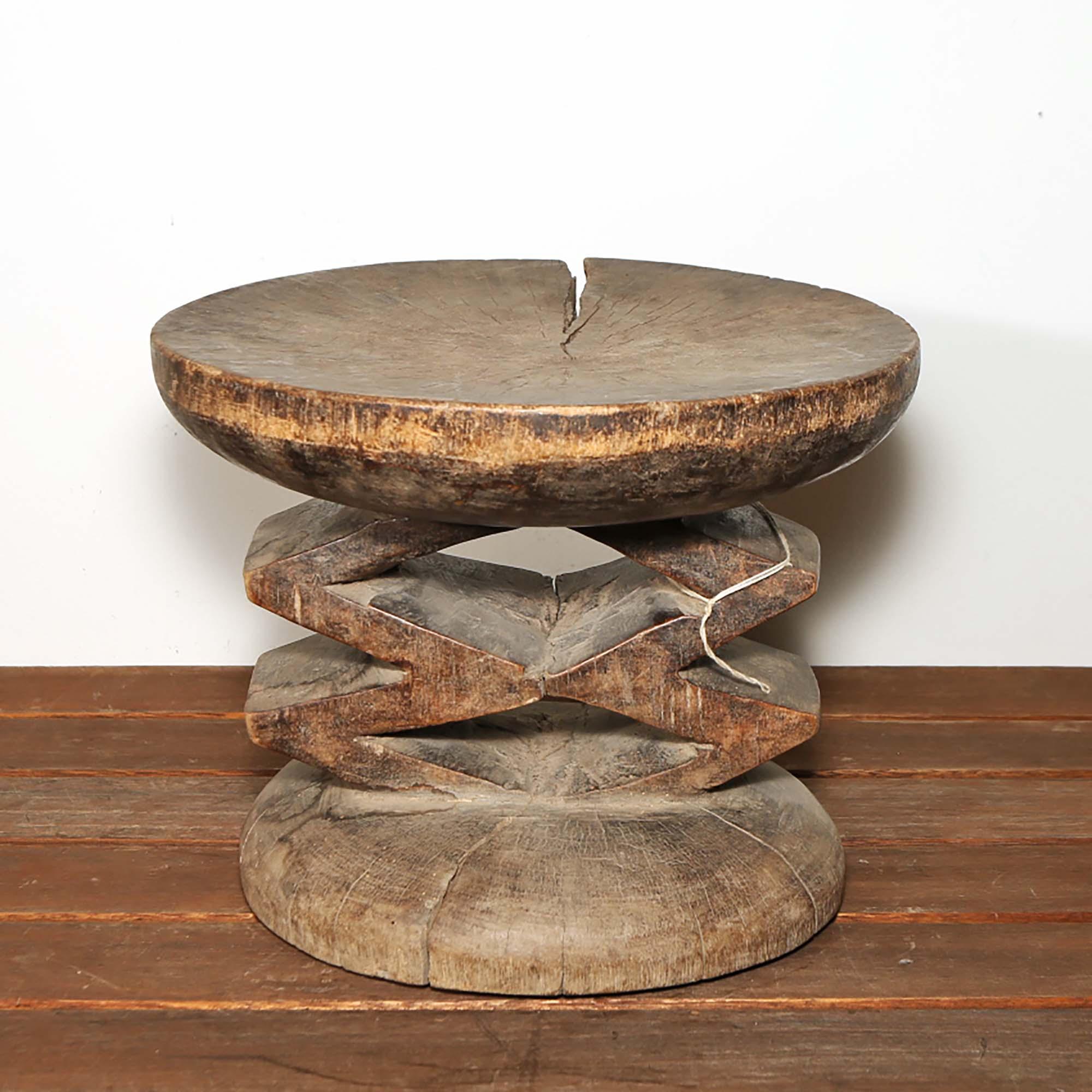 Antique Tonga Stool, Zimbabwe
