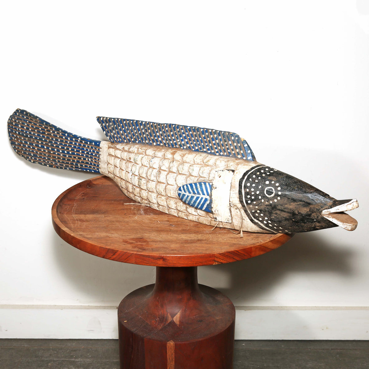 Handcrafted Bozo Fish Puppet Collection | Unique Cultural Home Decor