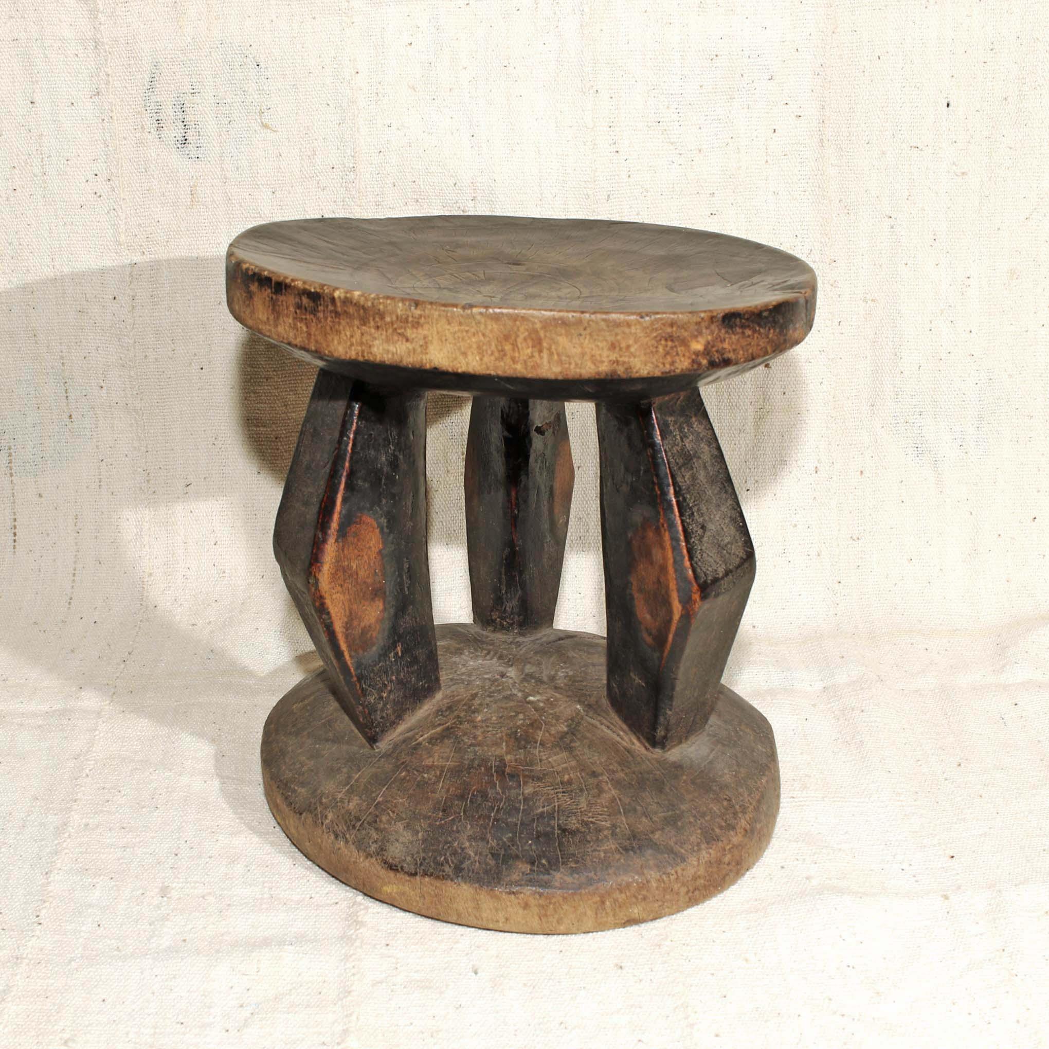 Antique Tonga Stool, Zimbabwe