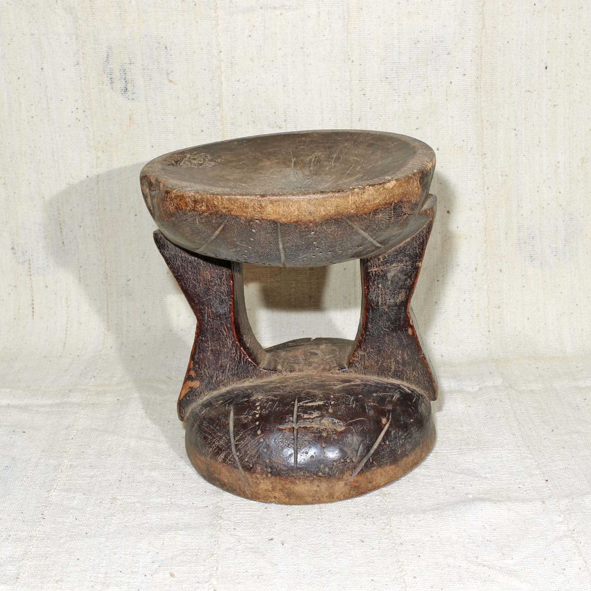 Antique Tonga Stool, Zimbabwe